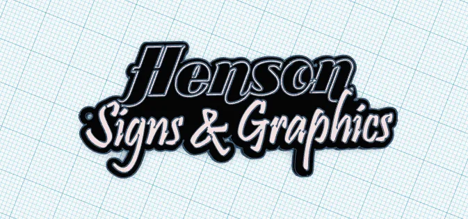Henson Signs & Graphics Keychain by hensoninc - MakerWorld