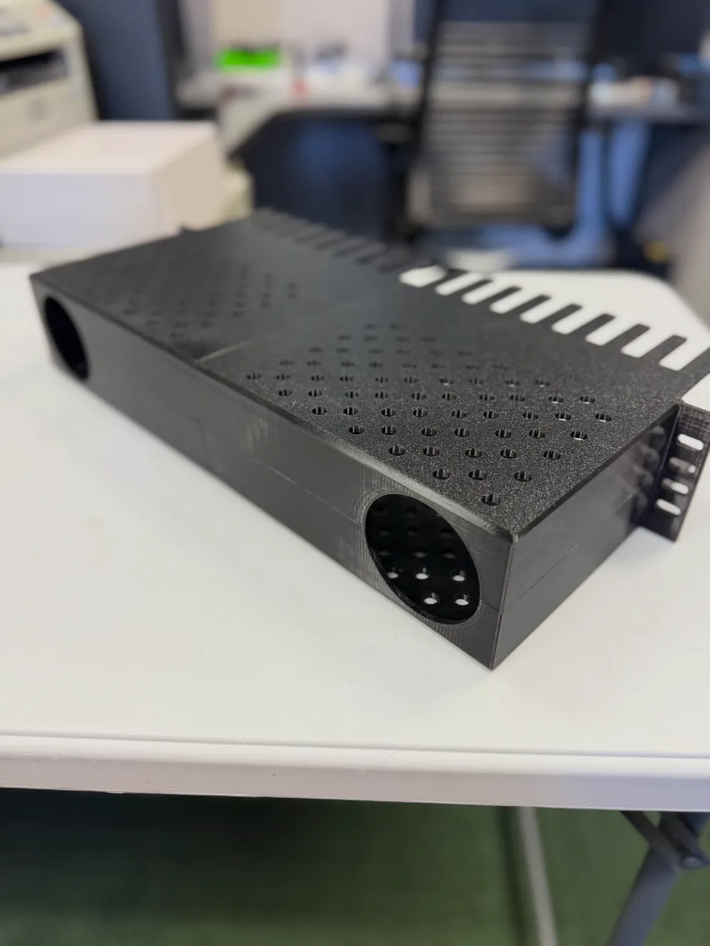 Cable Manager 2U Full 19 Inch Rack by TCI Productions - MakerWorld