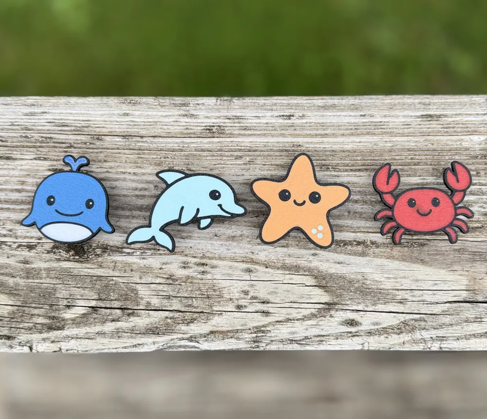 Under the Sea Bogg Bag Charms by Priceless3D MakerWorld: Download Free ...
