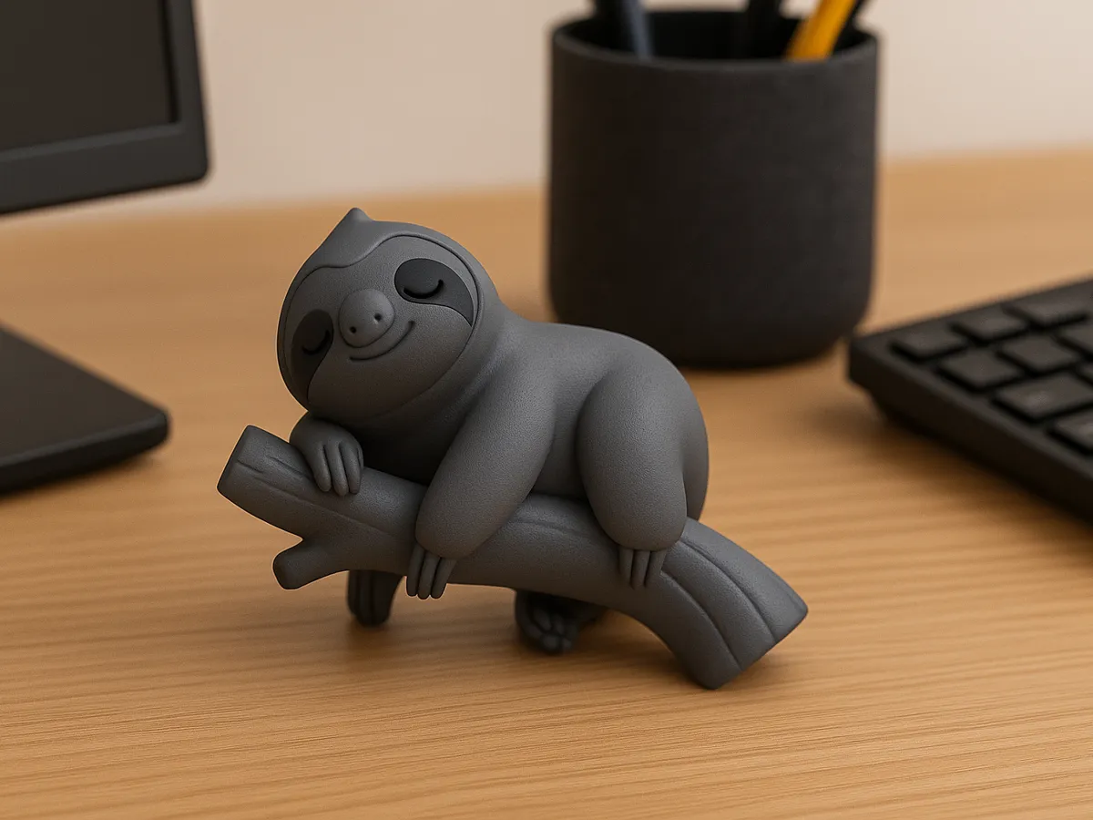 Faultier-Freund – Schreibtisch-Freund-Kollektion – Kostenloses 3D ...