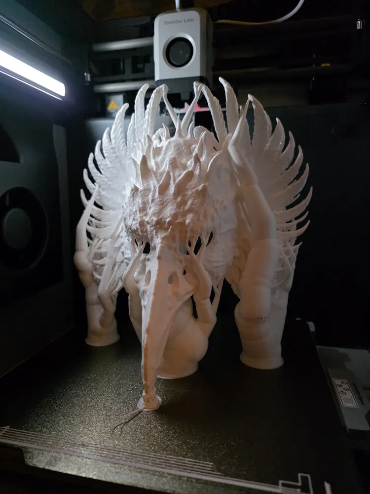 Máscara Gótica de Cuervo (Ponible) por DTM247 MakerWorld: Descarga Modelos 3D Gratuitos