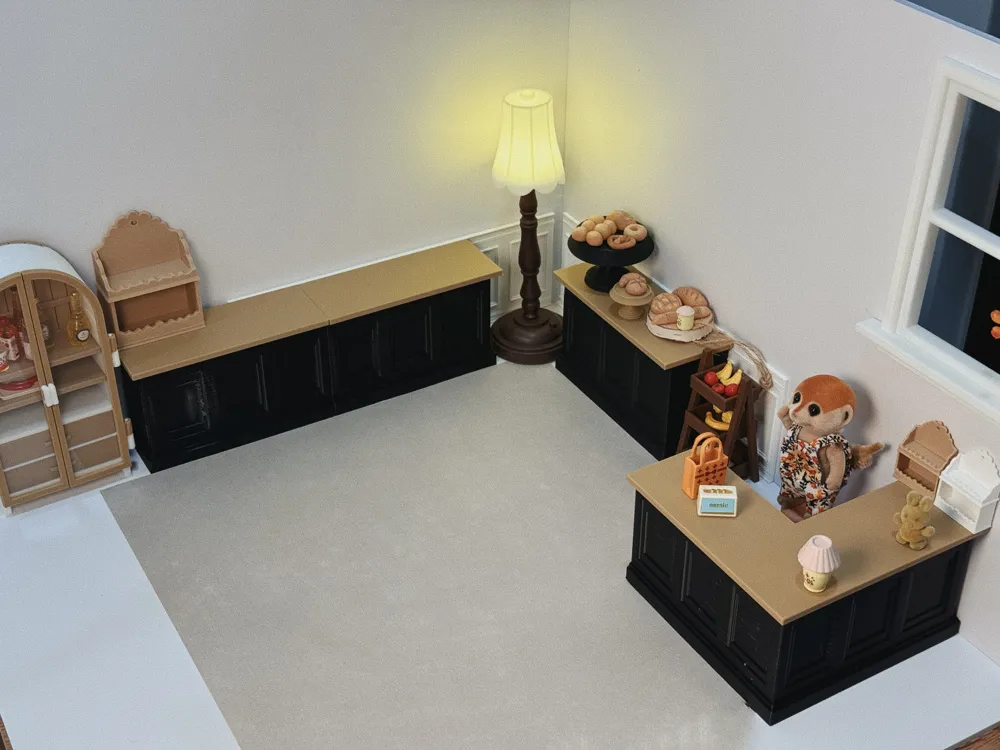 Modular Retro Counter Set For Miniatures (4 in 1) - Free 3D Print Model ...