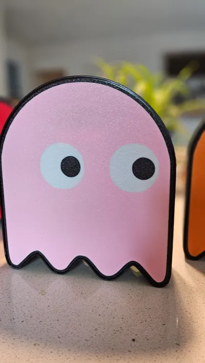 Pac-Man's Ghost Piggy Banks by Tommy Gun MakerWorld: Download Free 3D ...