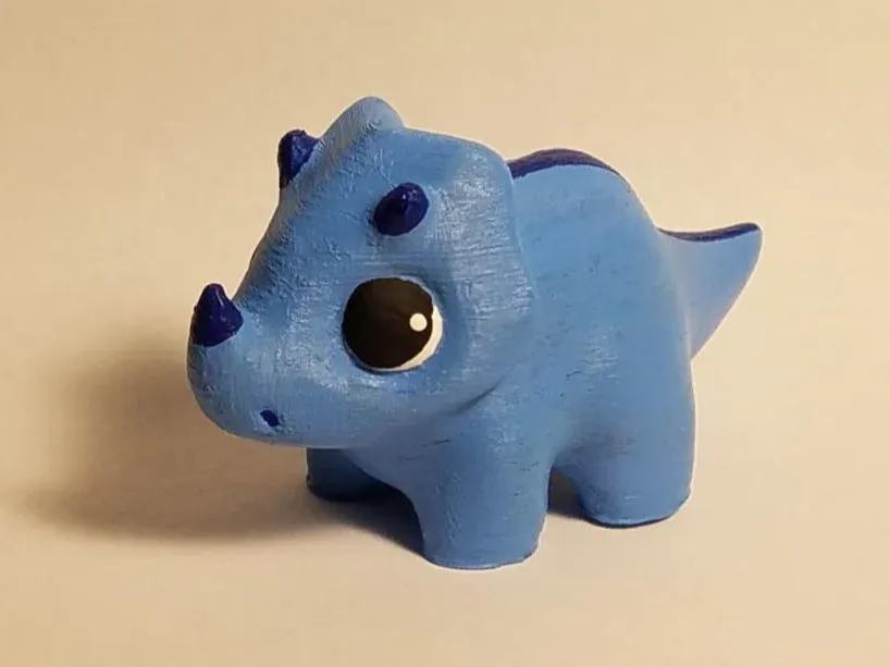 chibi triceratops by cuteanimals - MakerWorld