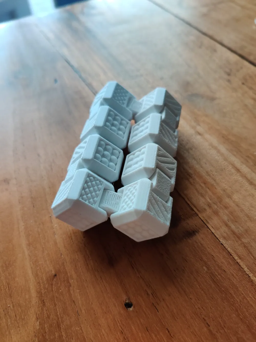 Textured Infinity Cube Fidget by Wouter MakerWorld: Download Free 3D Models