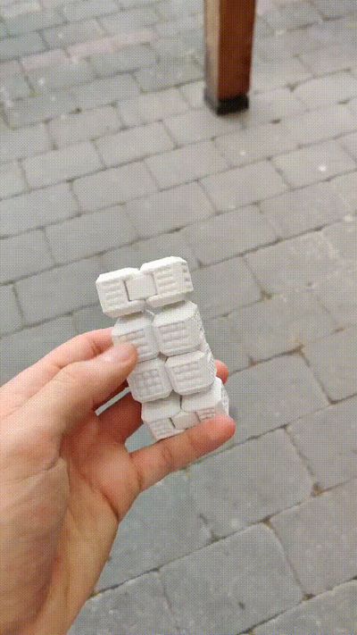 Textured Infinity Cube Fidget by Wouter MakerWorld: Download Free 3D Models