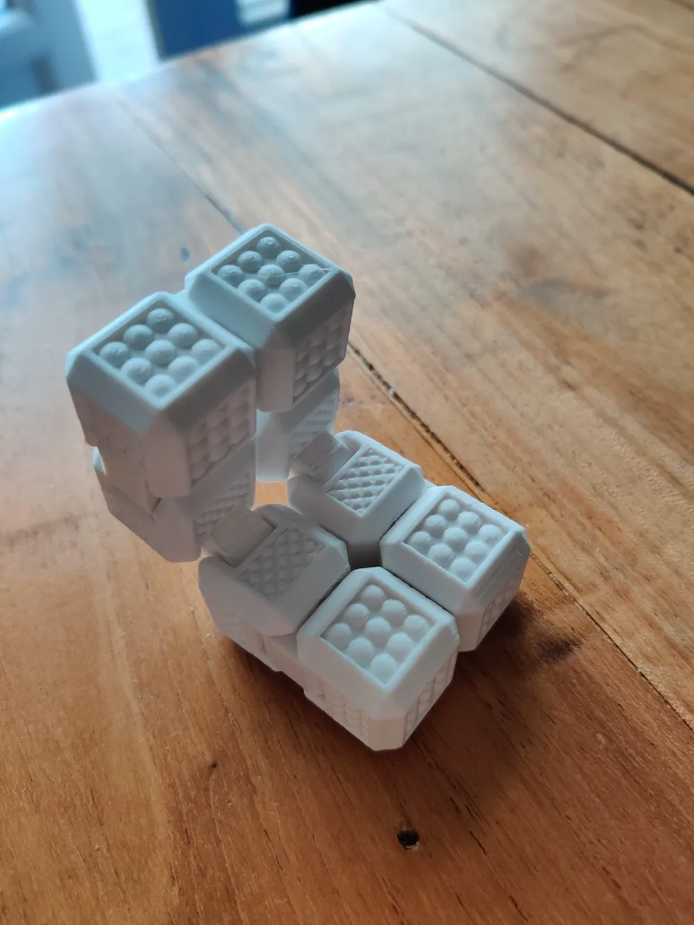 Textured Infinity Cube Fidget by Wouter MakerWorld: Download Free 3D Models