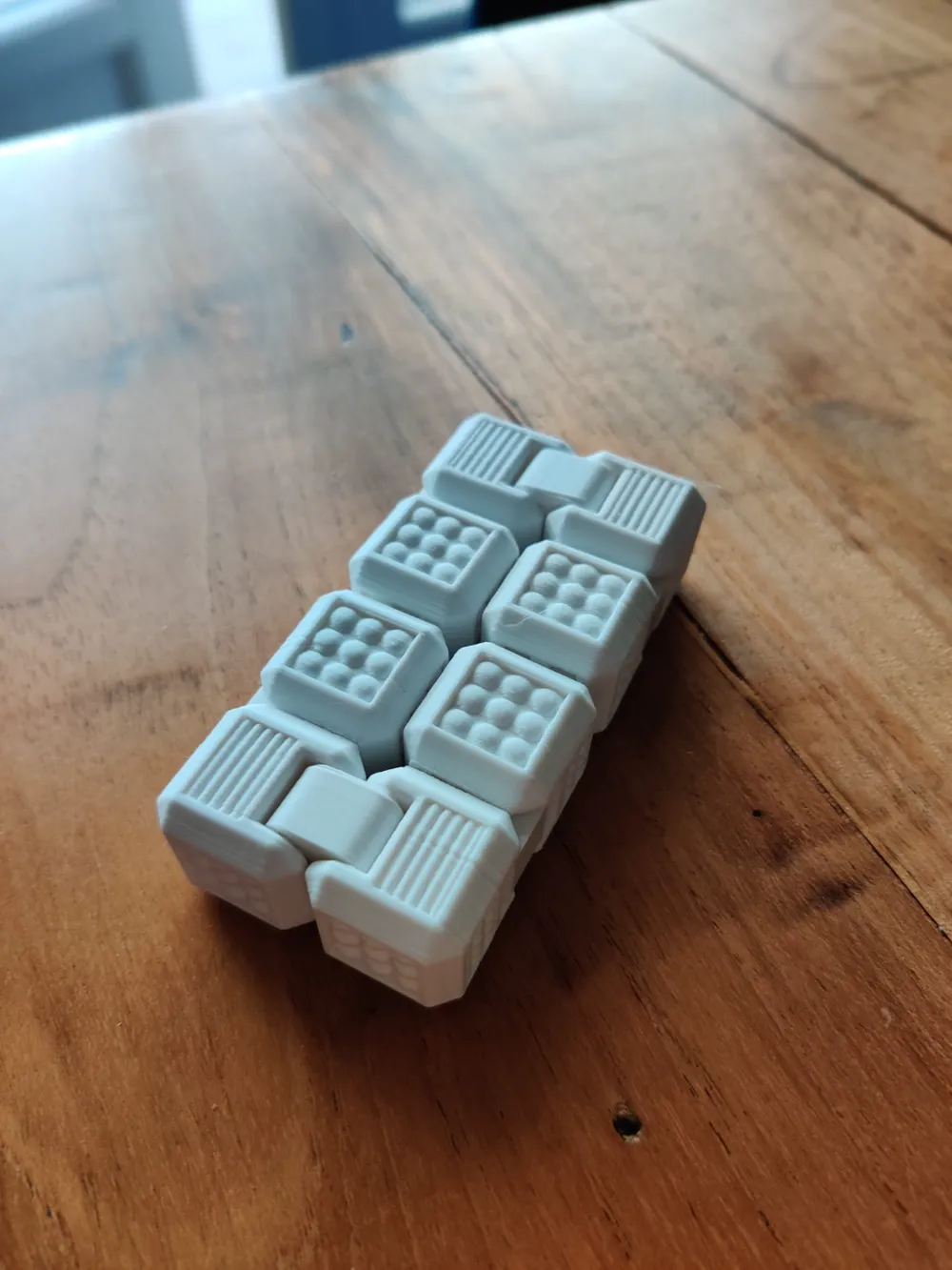 Textured Infinity Cube Fidget by Wouter MakerWorld: Download Free 3D Models