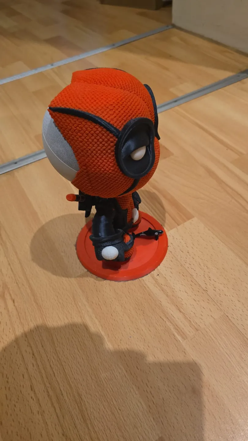 Mini Deadpool Echo Dot 4 / 5 Alexa Halter Remixed by 3D_TommyK86 ...