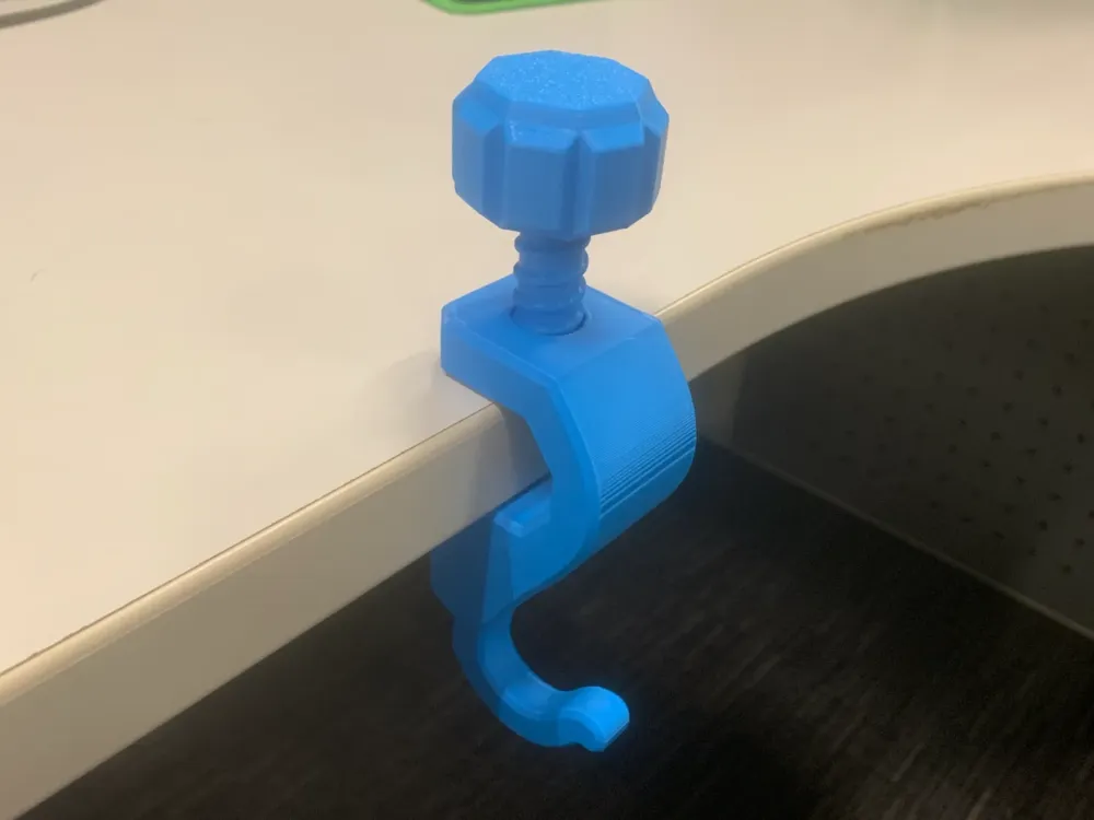 Adjustable Desk Hook - Free 3D Print Model - MakerWorld