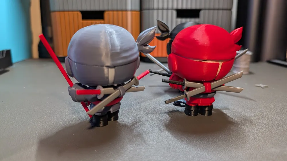 Skullbotz Ninja Snap Protocol Cute Desk Toy No AMS by Spandolage3D ...