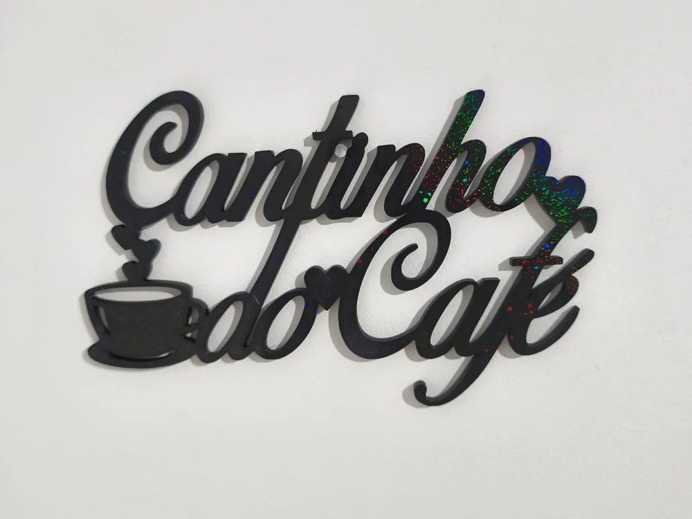Coffee Corner Sign with heart by Encanto3D MakerWorld: Download Free 3D ...