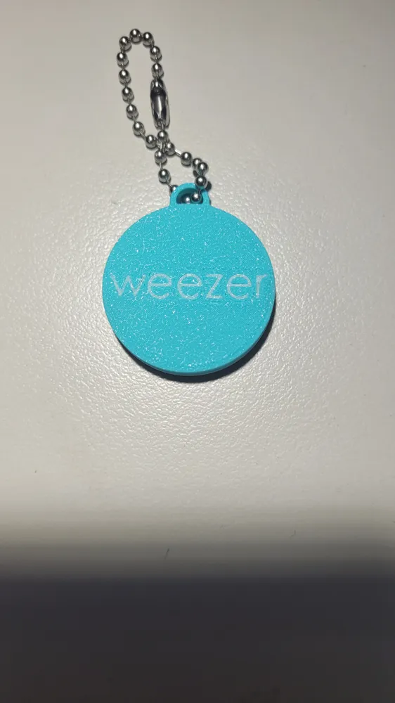 Weezer Flying W Double Sided Keychain (Flying =W=) by Putz MakerWorld ...