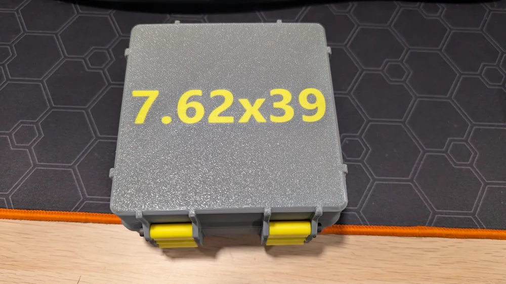 7.62x39 100rnd Ammo Box by B Kelly - MakerWorld