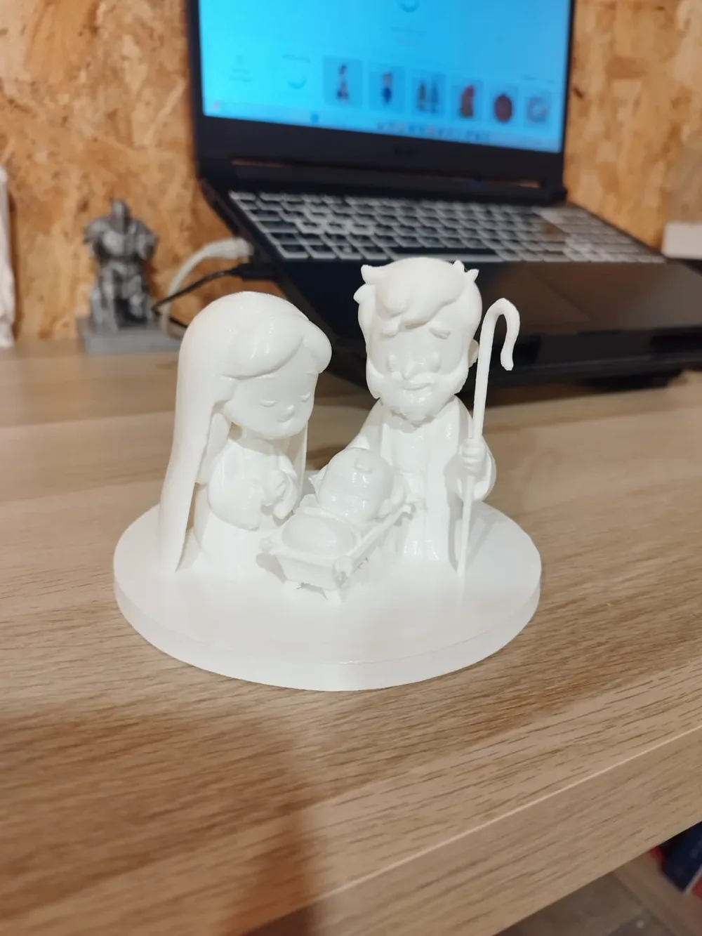 Nativity Scene in Form and Faith - Free 3D Print Model - MakerWorld