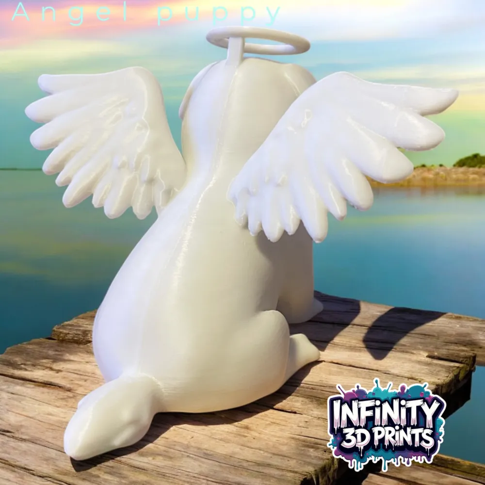 angel halo puppy by INFINITY 3D PRINTS - MakerWorld