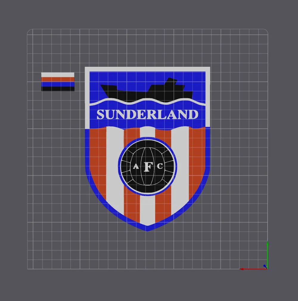 Sunderland SAFC Blue Classic by andywhawes - MakerWorld