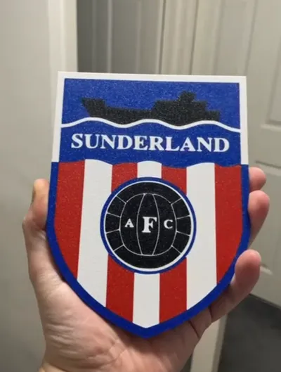 Sunderland SAFC Badge 1991-1997 by andywhawes - MakerWorld