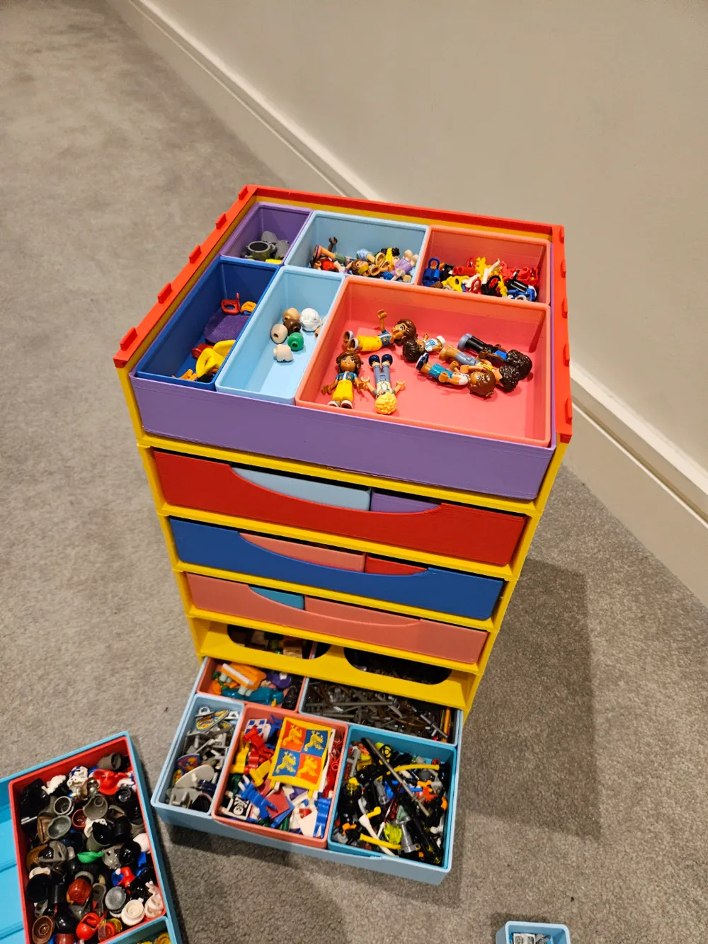 Gridfinity Modular Shelf & Drawer Storage System - Free 3D Print Model ...