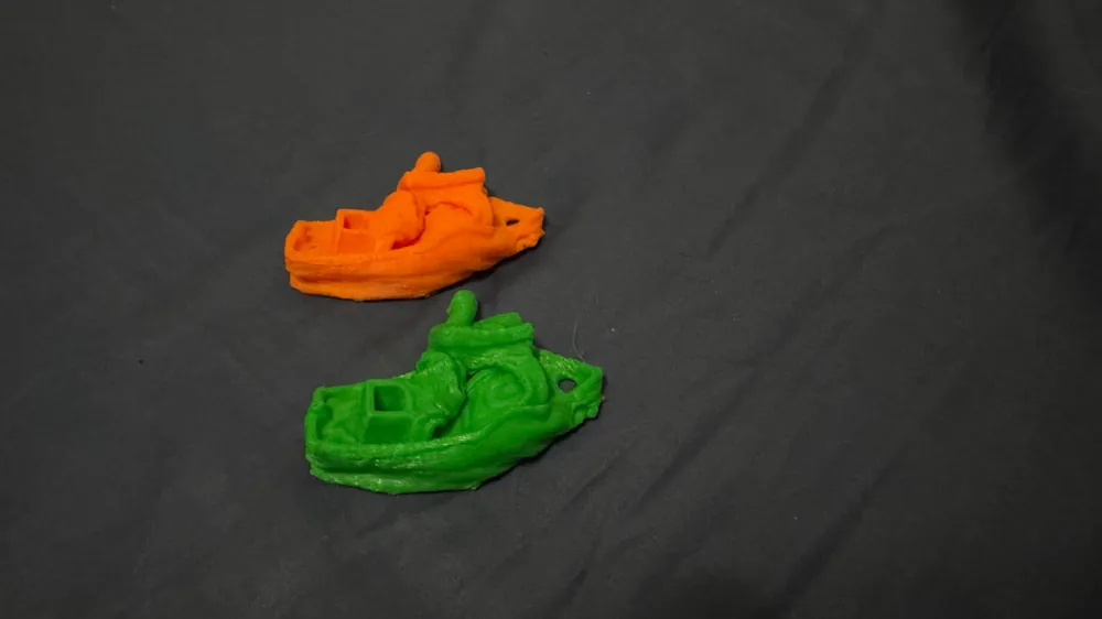 Melted benchy - Free 3D Print Model - MakerWorld