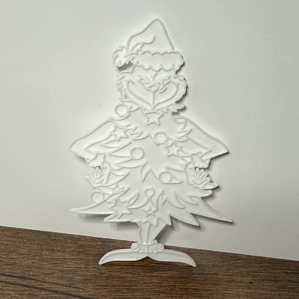 Grinch Christmas Tree Print & Paint by Brit3rMakes MakerWorld: Download ...