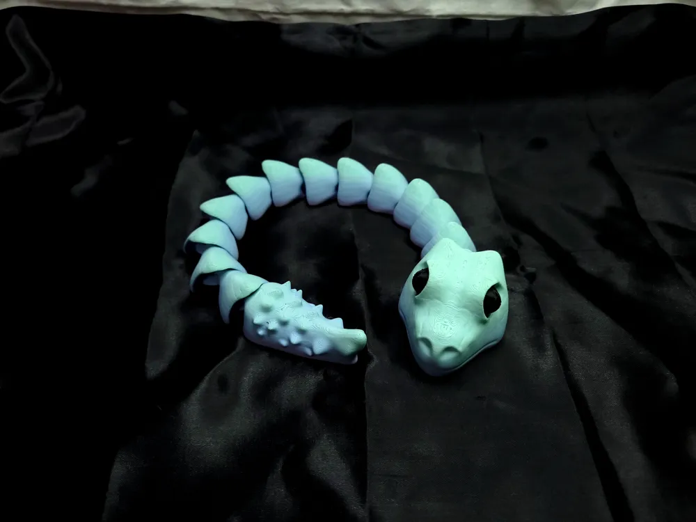 SOFTY The Big Head Snake - Fully articulated by SJ-Homemade MakerWorld ...