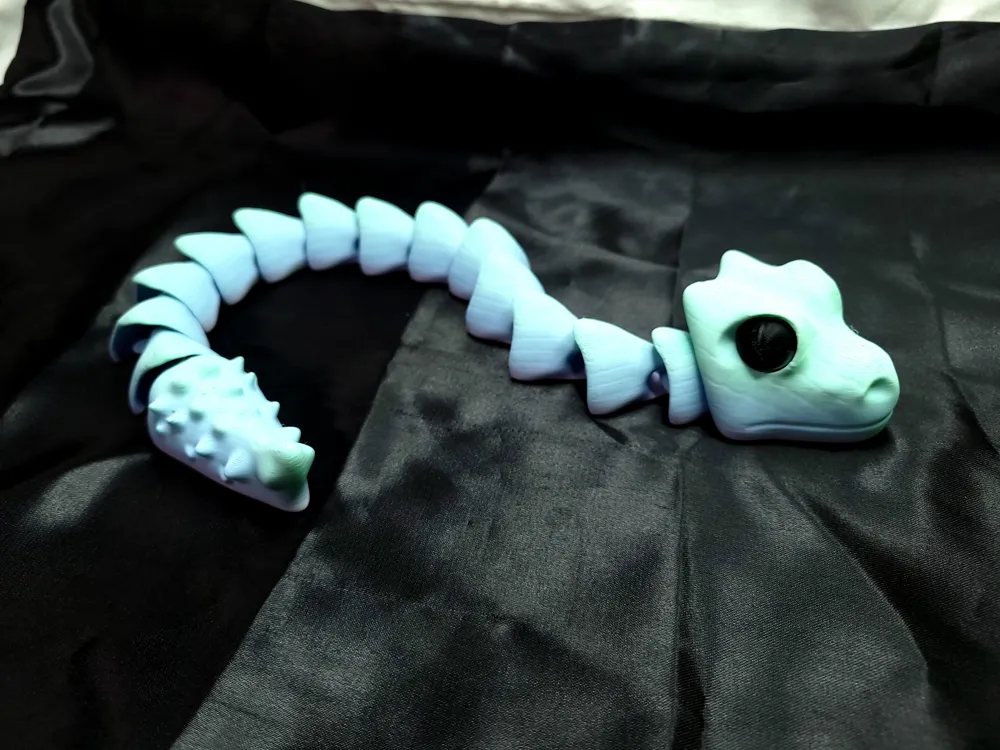 SOFTY The Big Head Snake - Fully articulated by SJ-Homemade MakerWorld ...