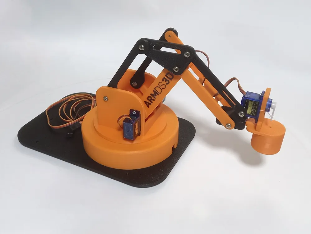 ROBOTIC ARMDS3D WITH MAGNETIC GRIPPER by MauricioDUARTE MakerWorld ...