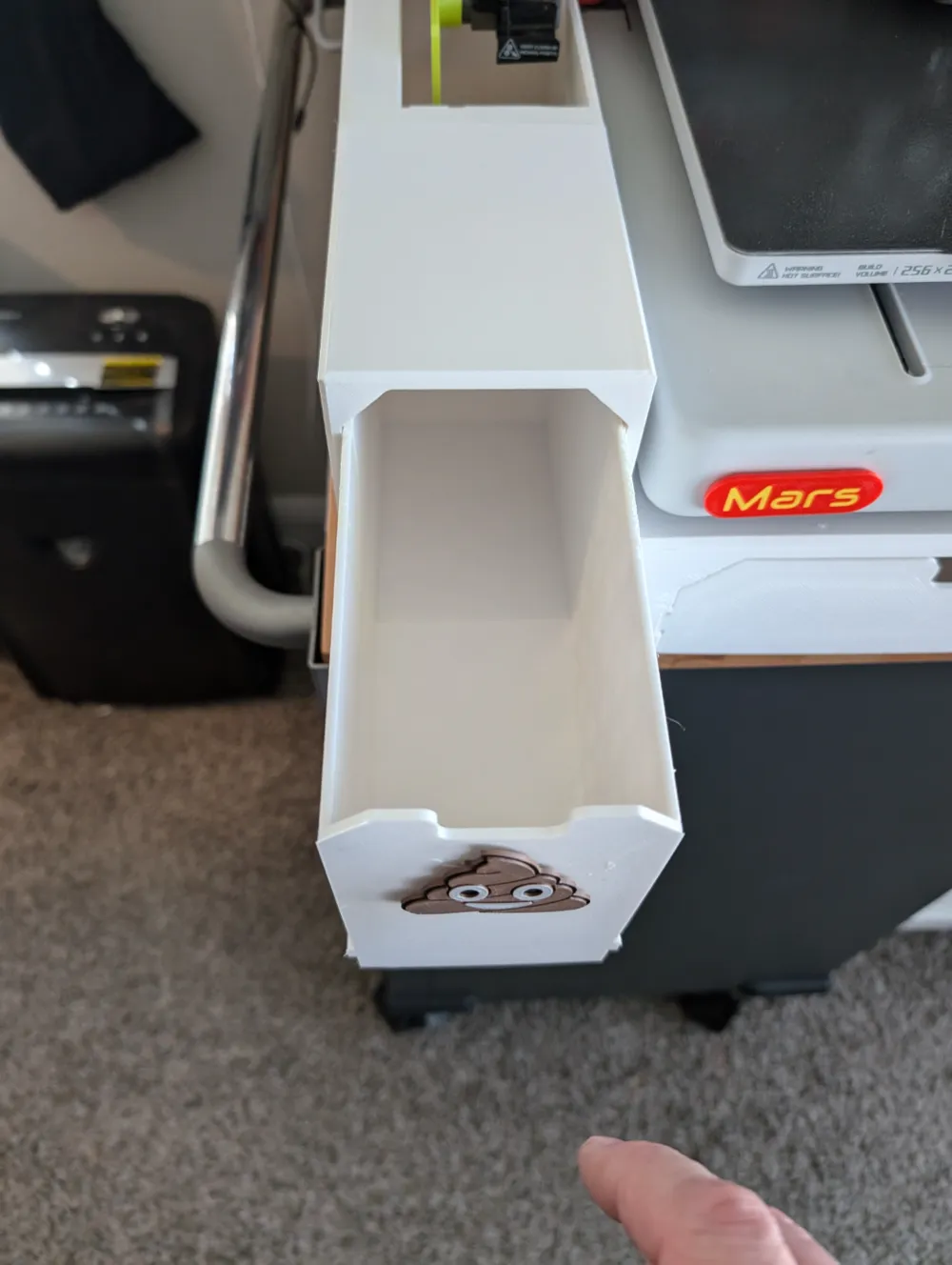 PHS+ Poo Drawer with Storage for the Bambulab A1 - Free 3D Print Model ...