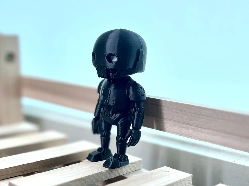 Cute K-2SO - Free 3D Print Model - MakerWorld