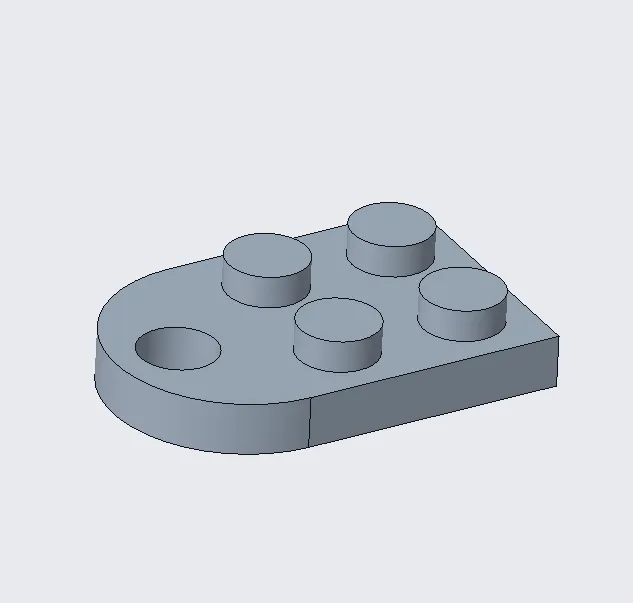 LEG0 Brick Plate 3176 by Yakido - MakerWorld