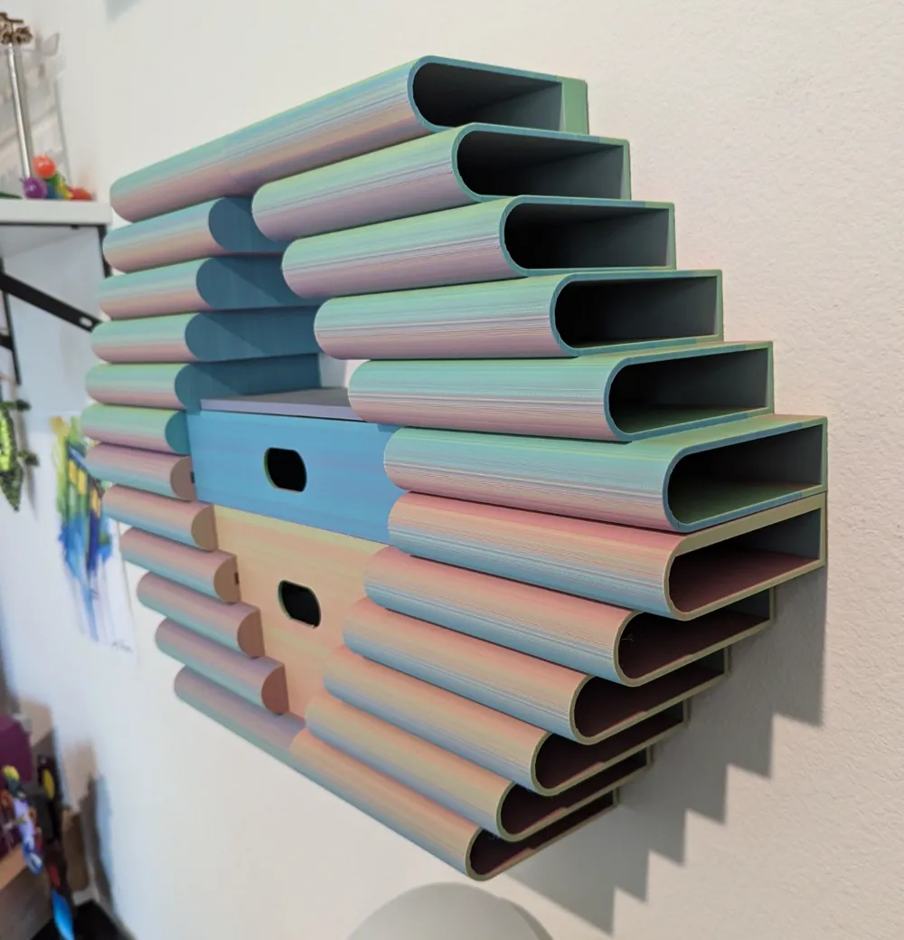 Wall Mounted Craft Supply Storage by VoltCruelerz - MakerWorld