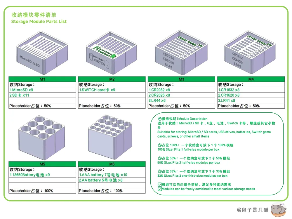 Modular Mario Question Mark Block Storage Box | Rotating Lock Structure ...
