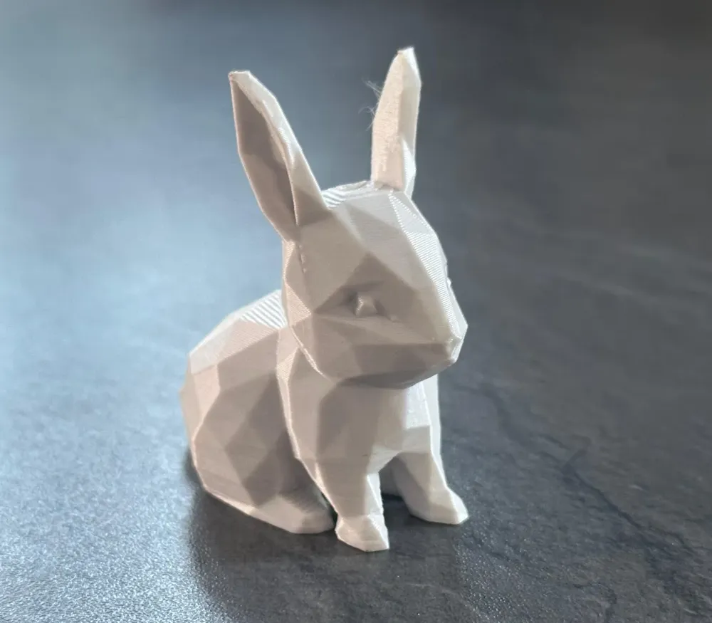 Cute Low Poly Bunny (no supports) by Matthias L - MakerWorld
