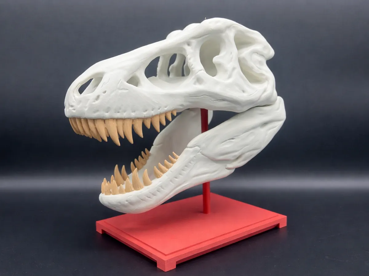 T-Rex Skull - Free 3D Print Model - MakerWorld