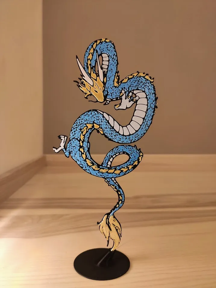 Writhing Dragon Statuette by Sevro - MakerWorld