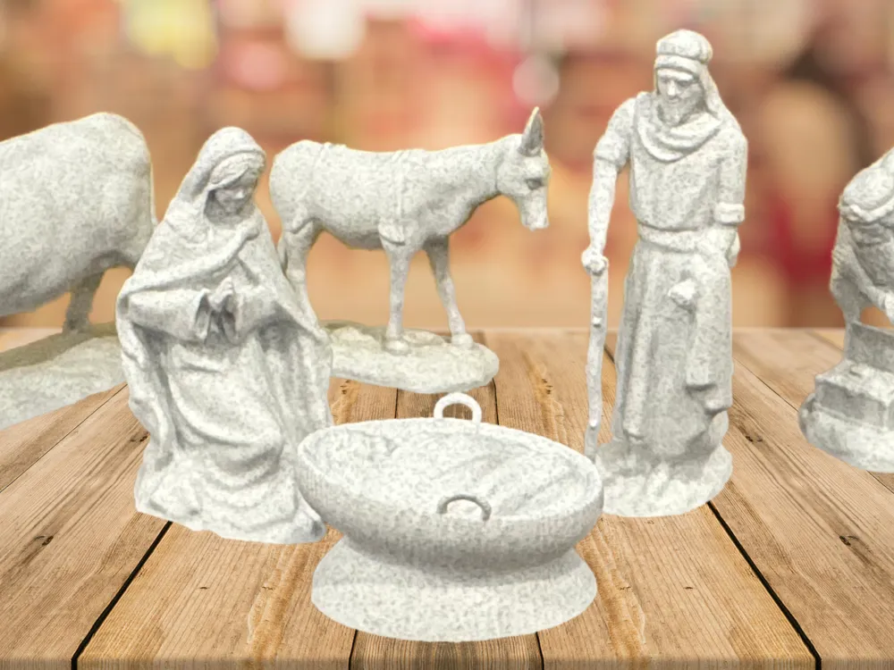 The Complete Nativity Scene by KristenForge MakerWorld: Download Free ...