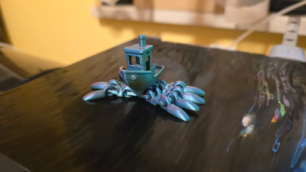 Bambu Benchy Crab walking collectible Articulated by smigi MakerWorld ...