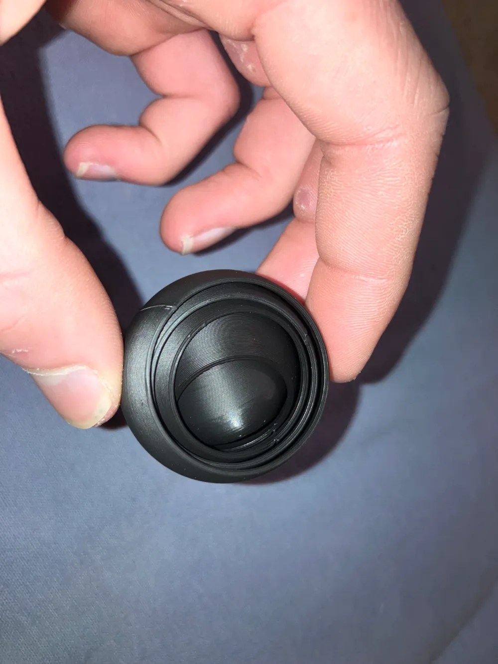 Gyro Shaped Fidget Toy(Print-In-Place) by Blazin' Designs - MakerWorld