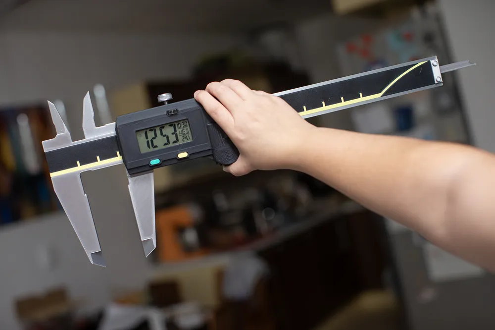 Big Caliper Clock by Martin Kozak MakerWorld: Download Free 3D Models