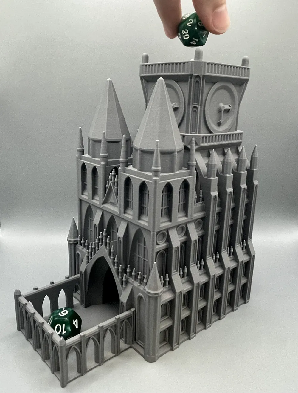 Cathedral Dice Tower - Free 3D Print Model - MakerWorld