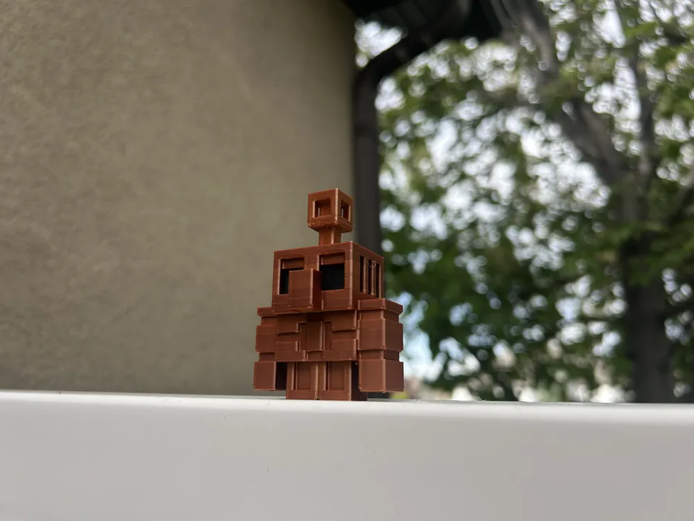 Copper Golem: Minecraft 010 - Free 3D Print Model - MakerWorld