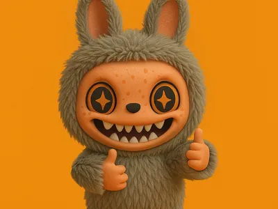 Labubu, the embodiment of vitality and positive energy by Kenneth ...