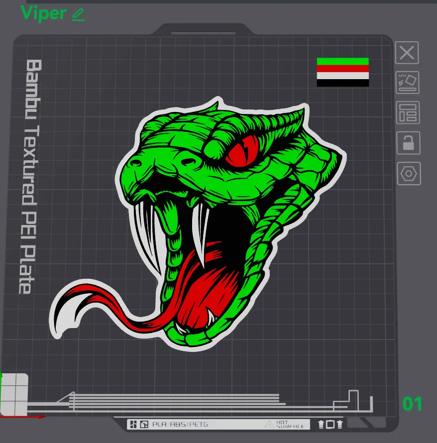 Viper Snake by Wizard7741 MakerWorld: Download Free 3D Models