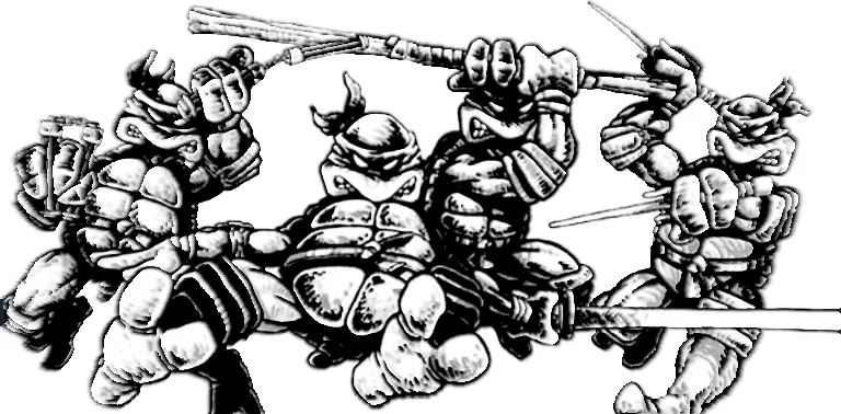 Teenage Mutant Ninja Turtles / 2d art / HueForge / TMNT by 3D Prints ...