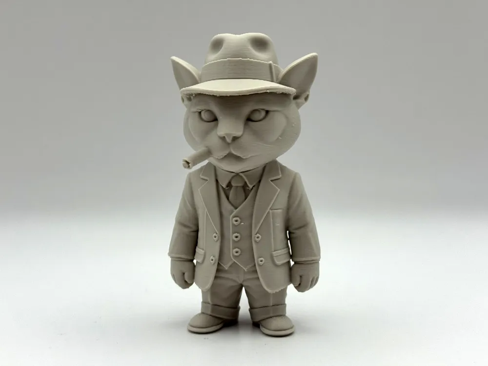 Mafioso Kitten: The Cat Boss of Your Shelf by Stigern MakerWorld ...