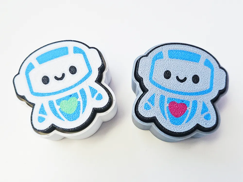 Robot Clicker Toy - Free 3D Print Model - MakerWorld