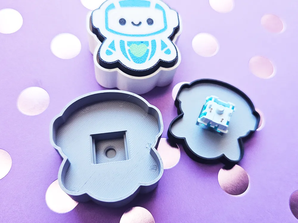 Robot Clicker Toy - Free 3D Print Model - MakerWorld