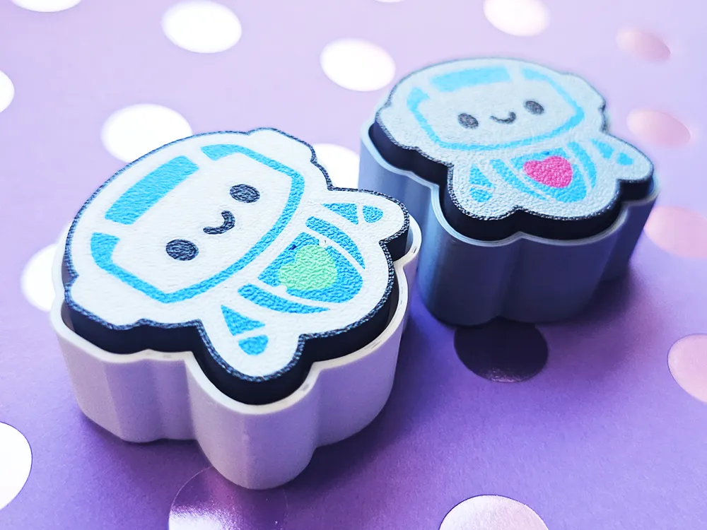 Robot Clicker Toy - Free 3D Print Model - MakerWorld