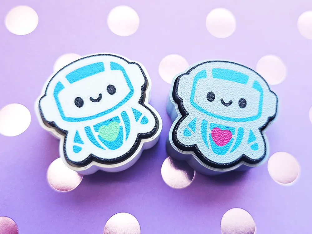 Robot Clicker Toy - Free 3D Print Model - MakerWorld